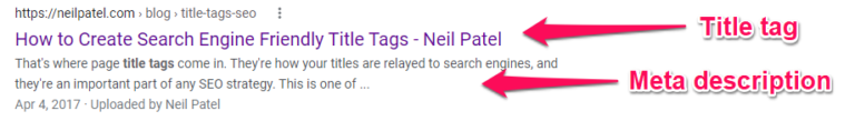 How to Create Search Engine Friendly Title Tags - Neil Patel