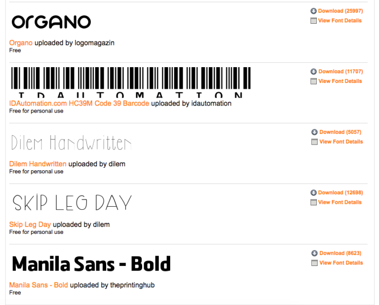 Find a Font: 19 Places to Find Free Fonts for Your Brand