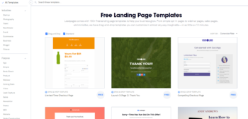 4 Best Landing Page Creation Tools that Save You Hours