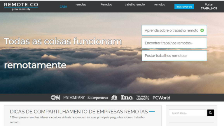 Trabalho Remoto: 33 Sites Para Encontrar E 10 Dicas para Ter Sucesso