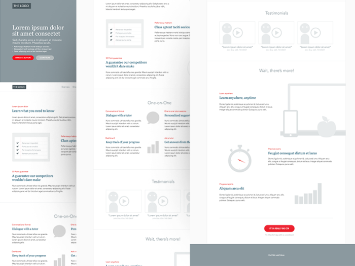 Wireframes: O Que São e Como Criar O Seu (+ 10 Exemplos)
