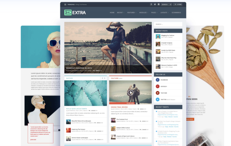 20 Melhores Templates de WordPress (Premium e Gratuitos)