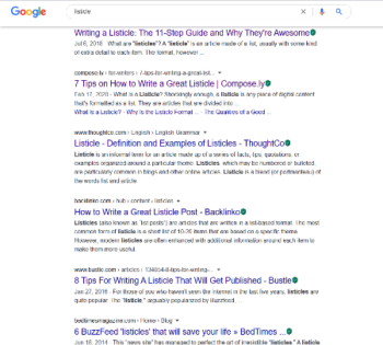 The 6 Step Guide to Writing Listicle Content