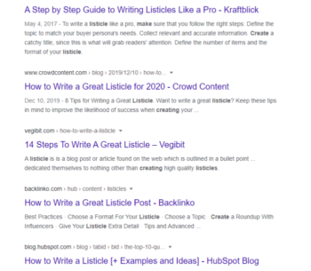 The 6 Step Guide to Writing Listicle Content - Uniq Media-Web Design ...