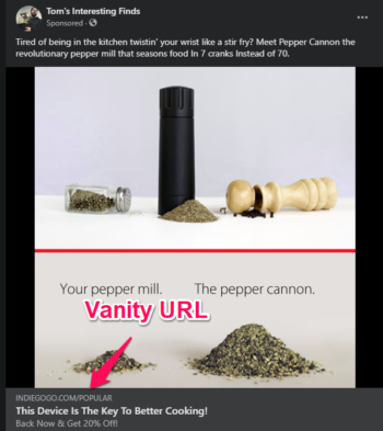 How to Use Vanity URLs for Paid Ads