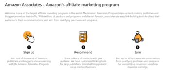 How to Set up The Amazon Associates Affiliate Program to Earn Website ...