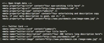12 Essential Open Graph Meta Tags for Facebook and Twitter