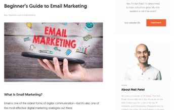 How to Create a Content Hub, With Examples - Neil Patel