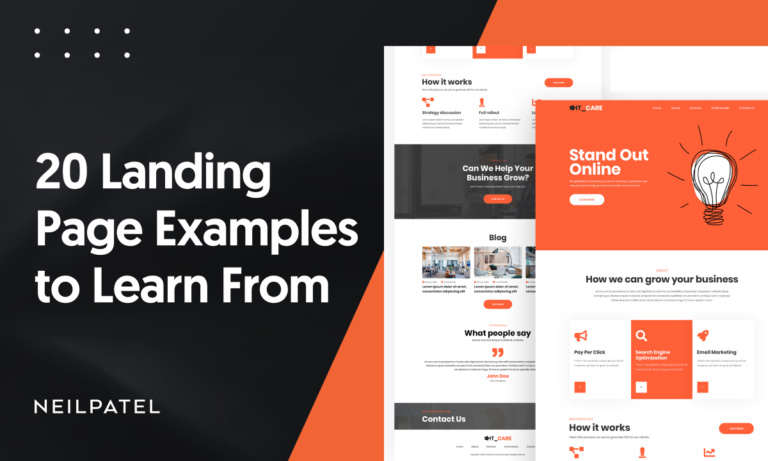 20 Landing Page Examples