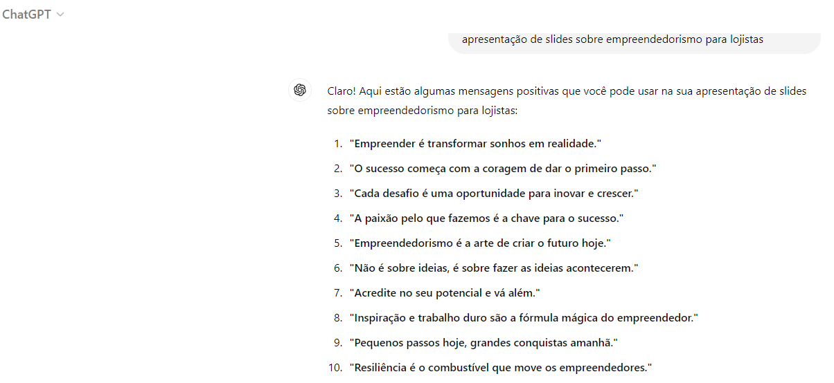 Prompts para ChatGPT: aprenda como criar e veja os meus favoritos